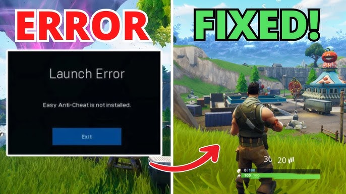 How To Solve Easy Anti Cheat Not Installed Fortnite