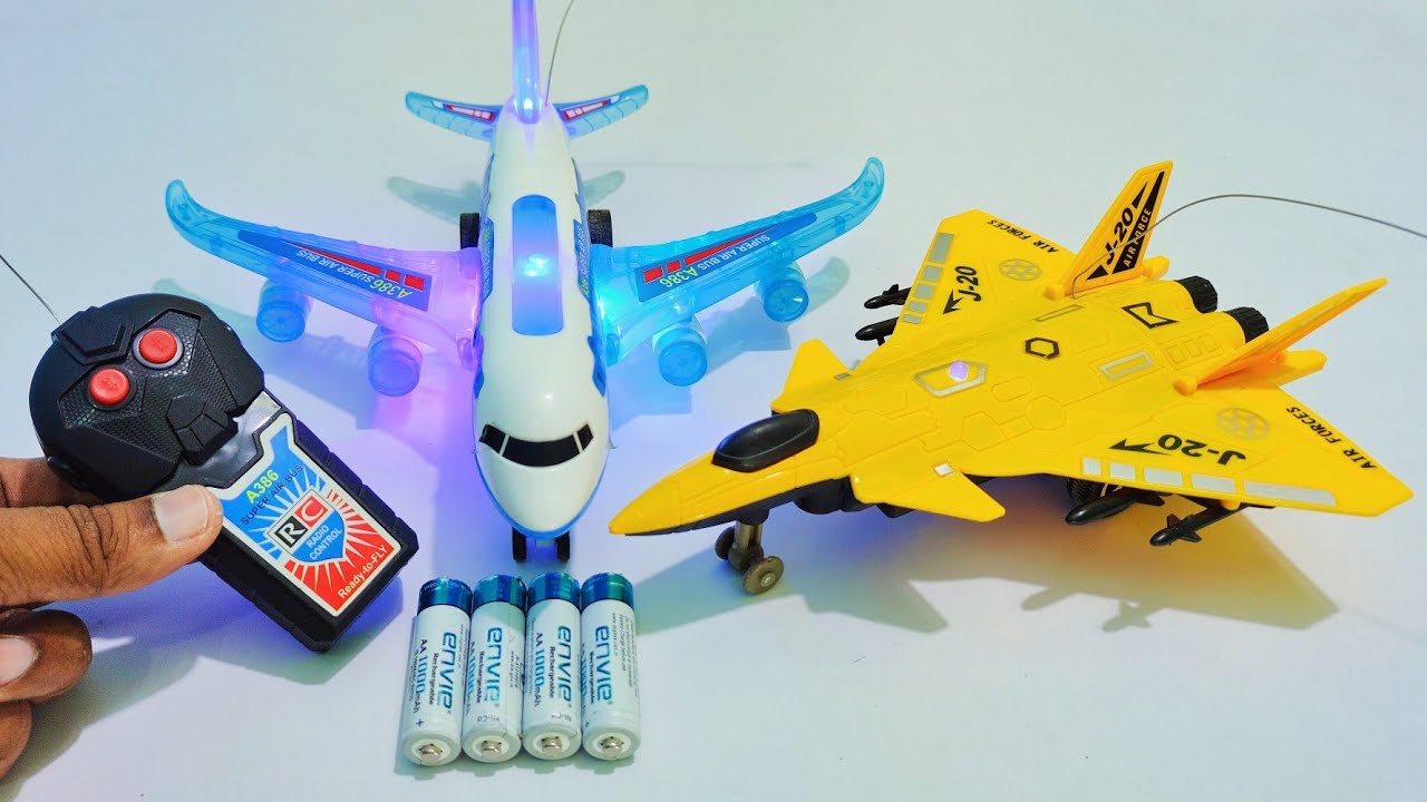 Radio Control Airbus A380 and Remote Control Jet Plane Unboxing and ...