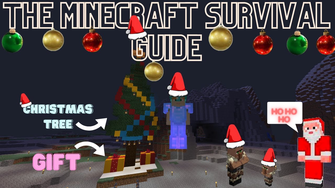 Building a Big Tree for Christmas :) | Minecraft Survival Guide| Part ...
