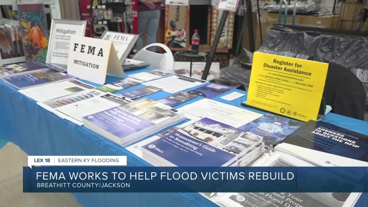 FEMA works to help flood victims rebuild - YouTube