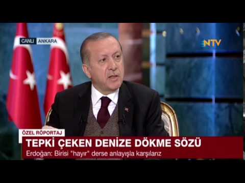 Recep Tayyip Erdoğan: 'Sen ne gerizekalısın ya.'