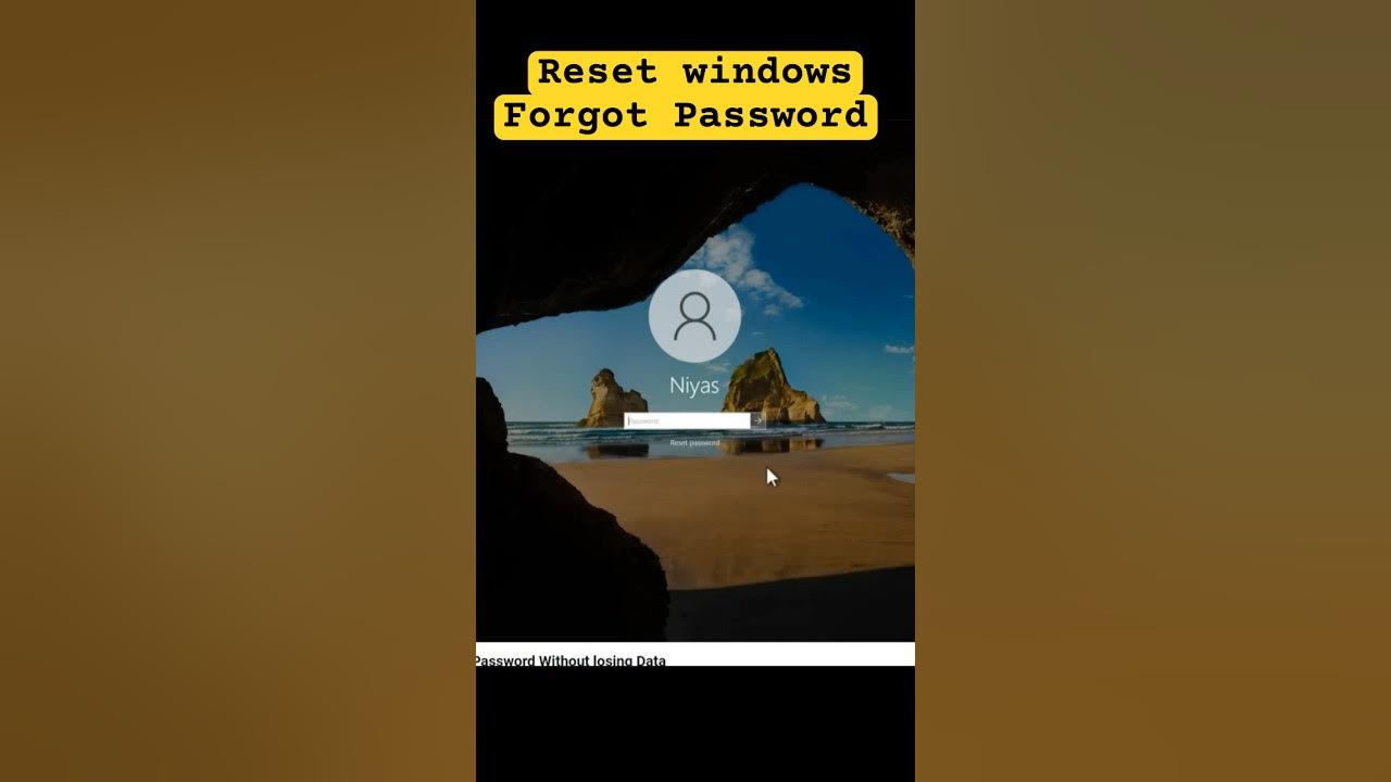 How to Reset Windows Password Without Losing Data | Easy Step-by-Step Guide - YouTube
