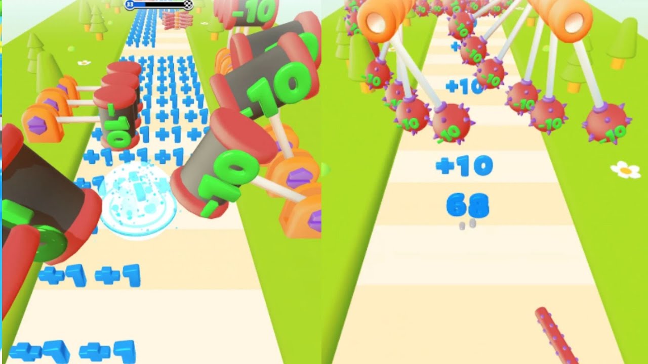 Number Run 3D || Game Play-Android/iOS || Game Review - YouTube