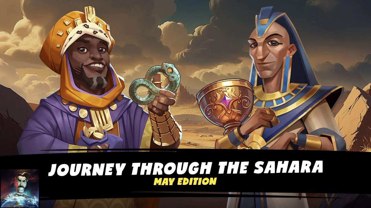 Journey Through The Sahara Event May Edition | Heroes of History - YouTube