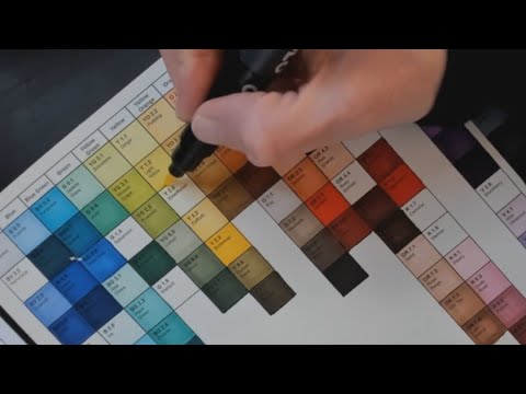 OLO Marker Color Chart - YouTube