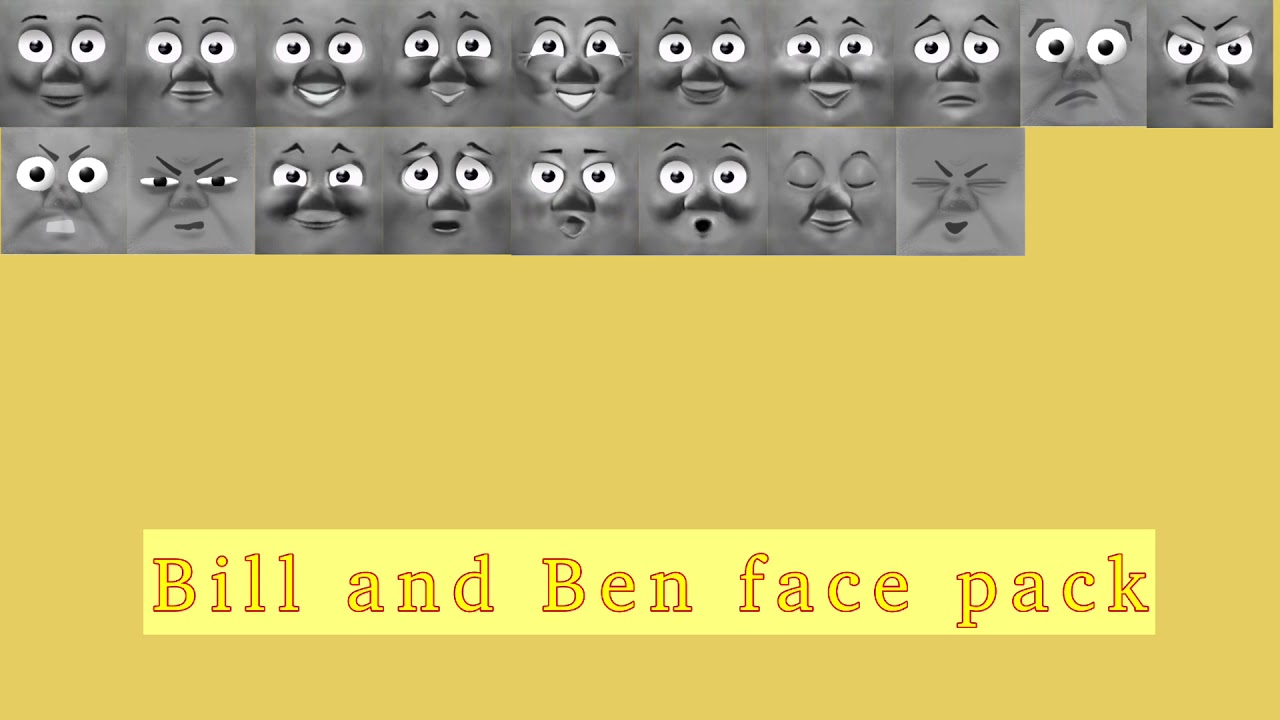 Thomas and friends faces pt 2 - YouTube
