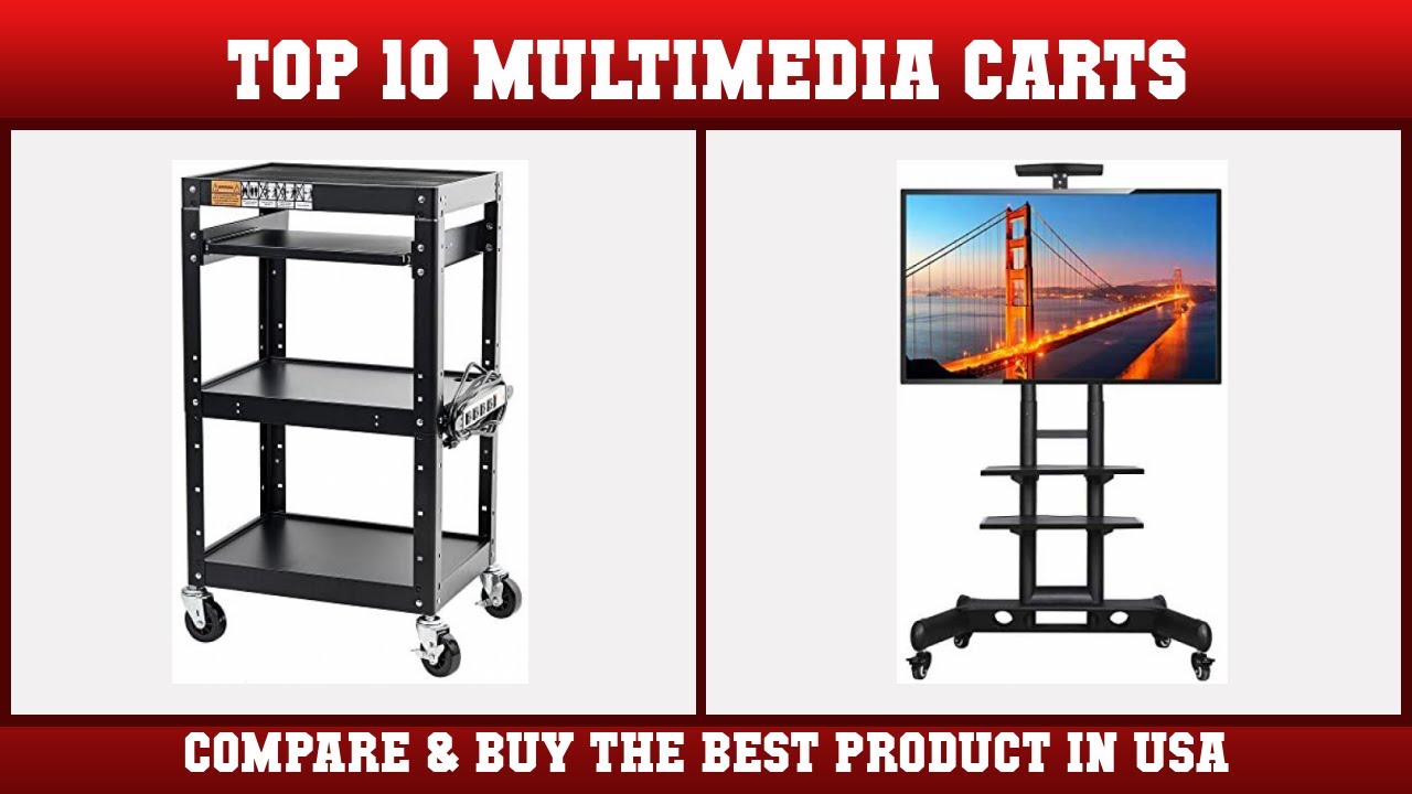 Top 10 Multimedia Carts to buy in USA 2021 | Price & Review - YouTube
