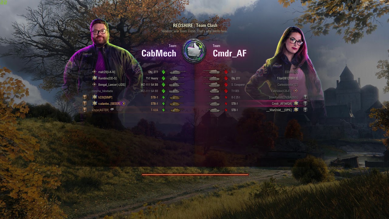 [WoT] Cmdr_AF jumps on and rides me, then my team and I utterly destroy ...