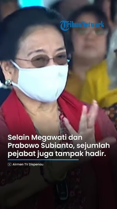 Momen Megawati dan Prabowo Asyik Joget Bersama di HUT TNI AU, Kapolri dan Panglima TNI Tak Mau ...