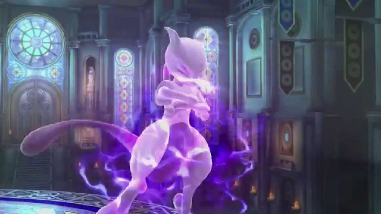 Super Smash Bros for Wii U Mewtwo Classic / Allstar Mode End Scene ...