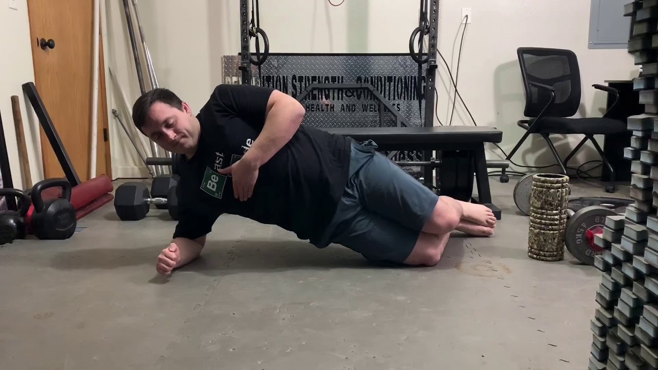 Kneeling Side Plank - YouTube