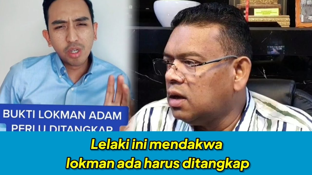 Pemuda Ni Kata Lokman Adam Harus Ditangkap Segera - YouTube