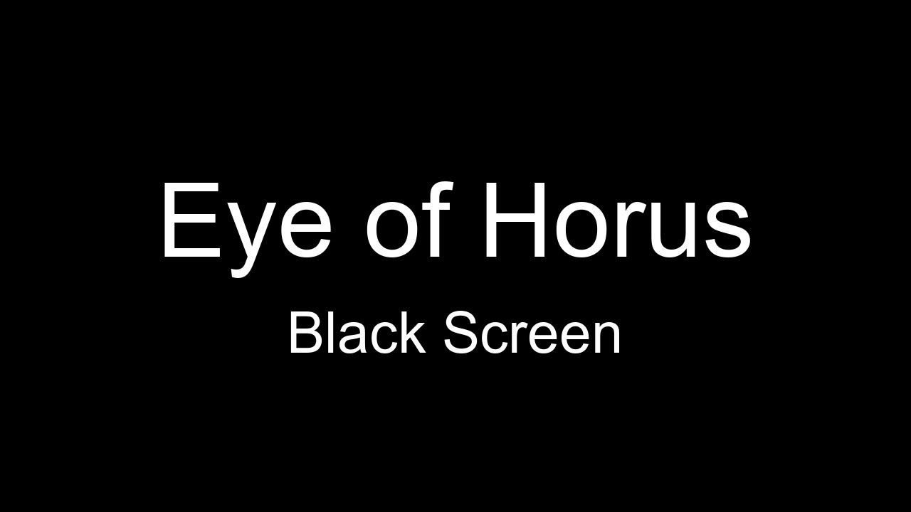 Eye of Horus - 3 Hours - Relaxation, Meditation, Stress-Relief ...