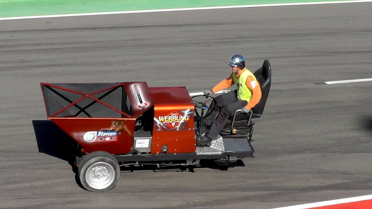 Racing with DUMPERS The Weirdest thing I've ever seen! HD Lausitzring ...
