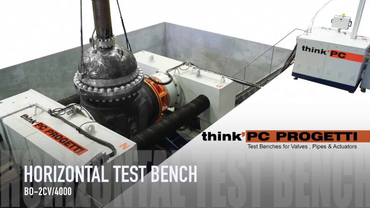 Horizontal test bench BO-2CV/4000 - Think ' PC PROEGTTI srl - YouTube