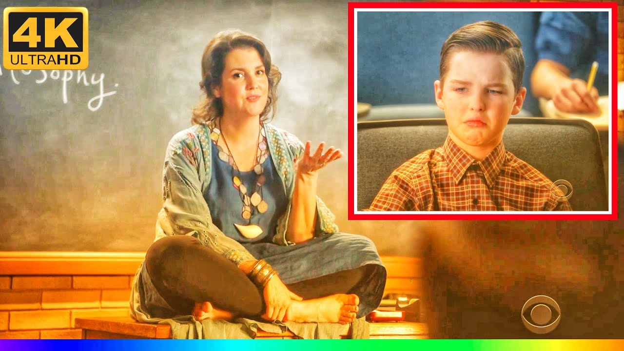 Young Sheldon Season 4 Episode 7 | When new philosophy teacher make ...