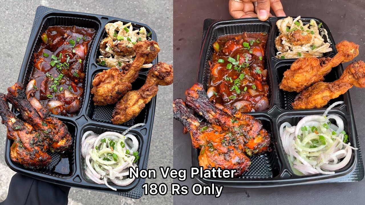 Non Veg Platter Rs 180 Only 😍😍 - YouTube