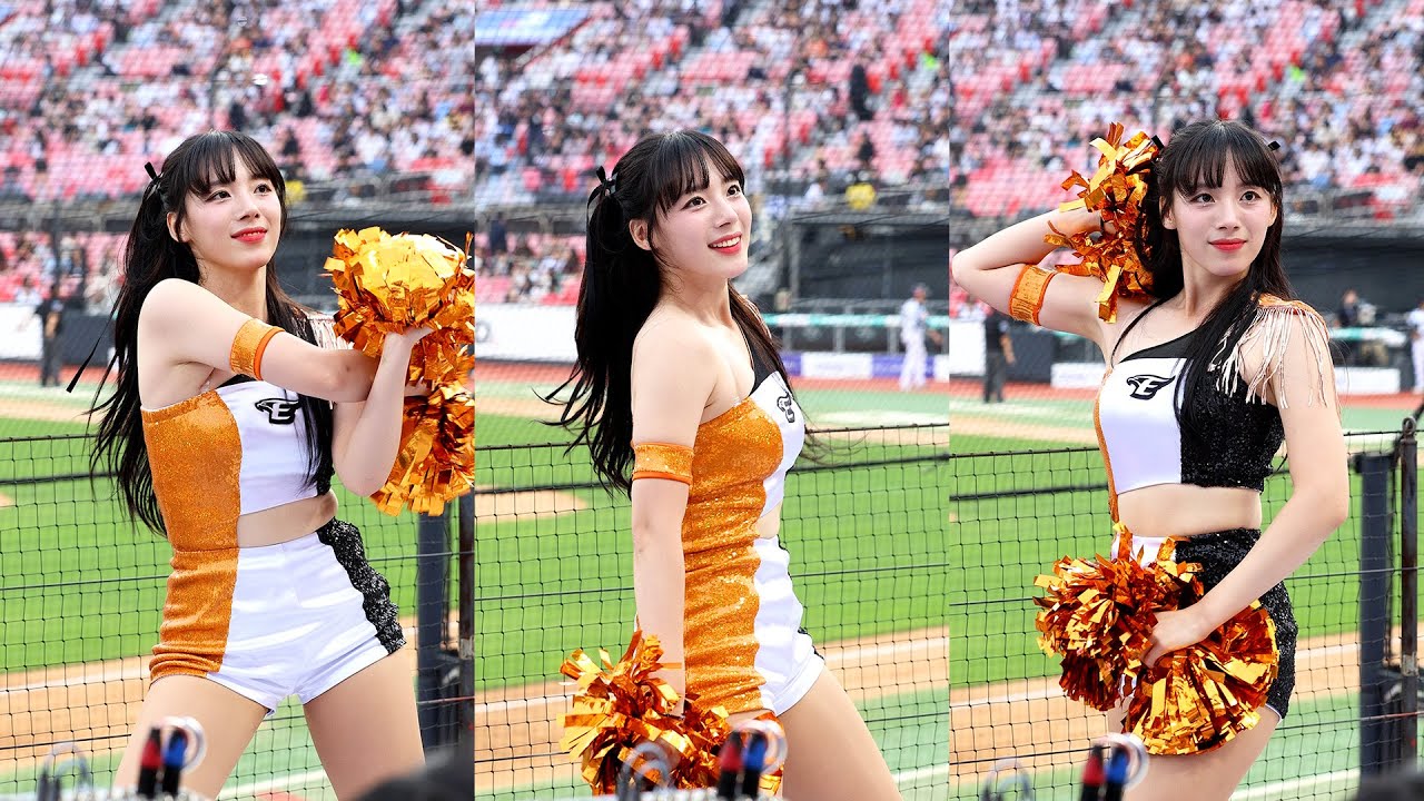 [4K] 240605 한화이글스 하지원 치어리더 'Dawin - Bikini Body ' 직캠 @수원KT위즈파크 - YouTube