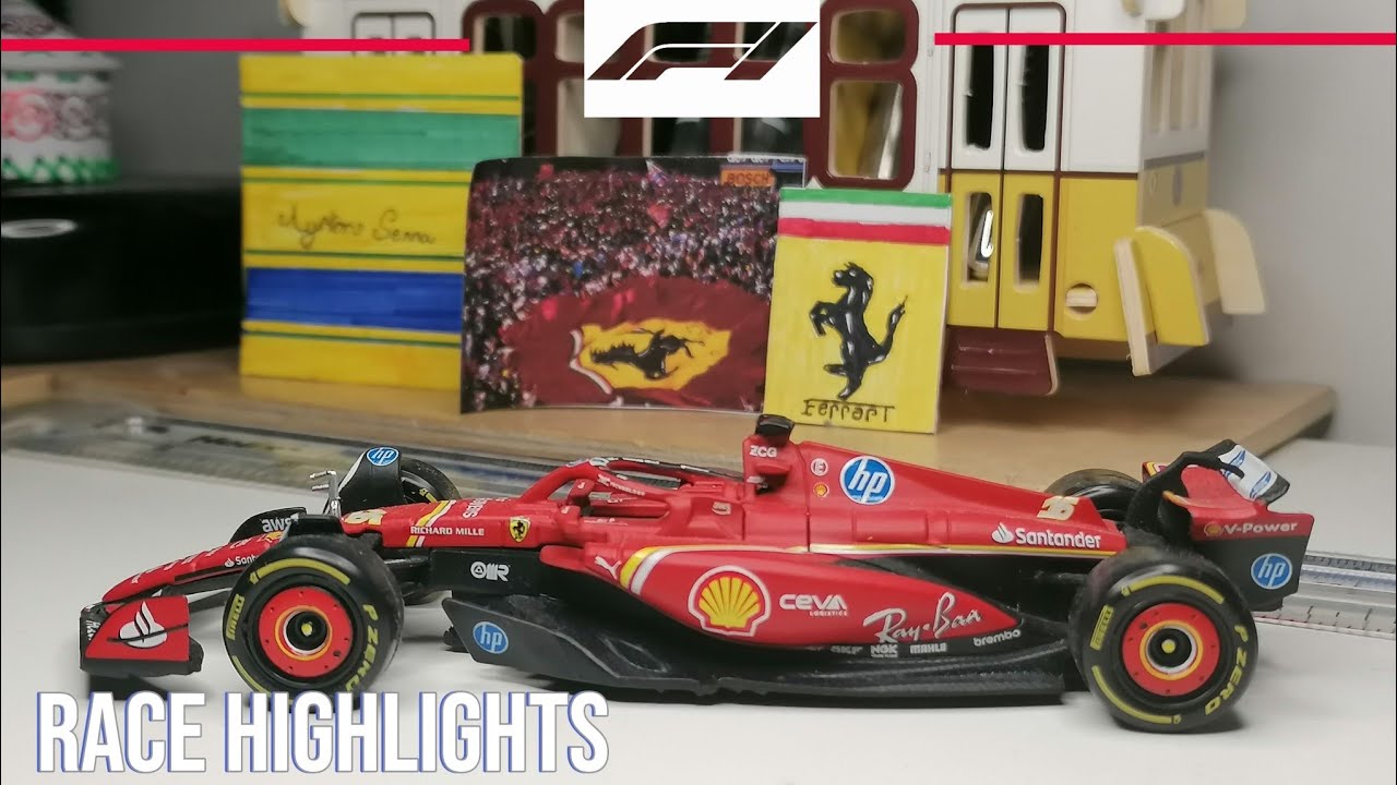 | F1 DESKTOP GP STOP MOTION | Race Highlights - YouTube