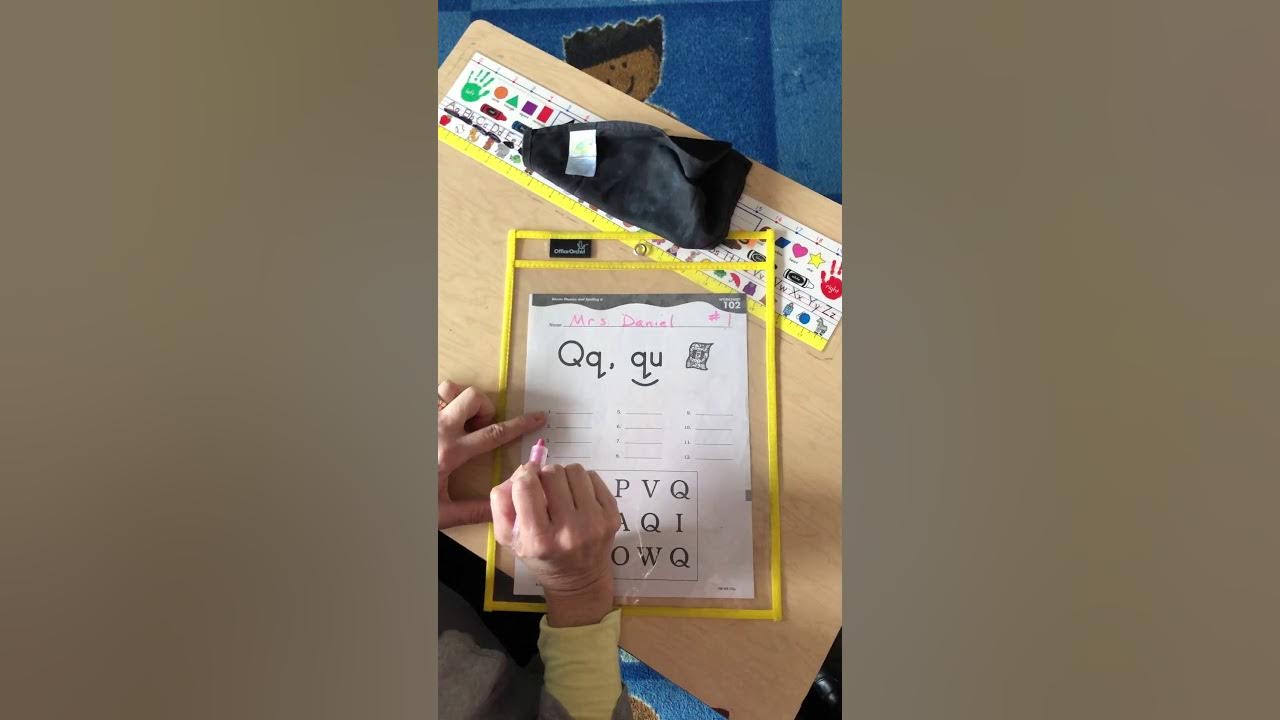 Saxon phonics lesson 102 'qu' - YouTube