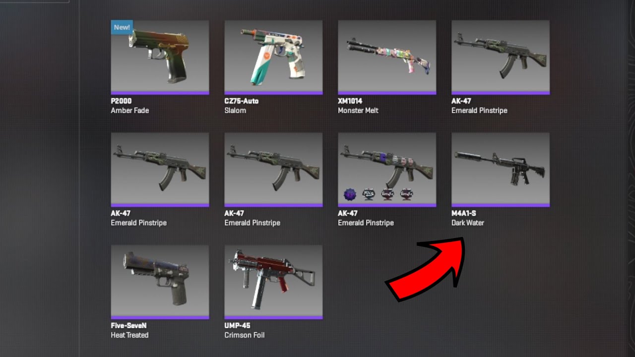 FN AK-47 Case Hardened 661 Trade Up - YouTube