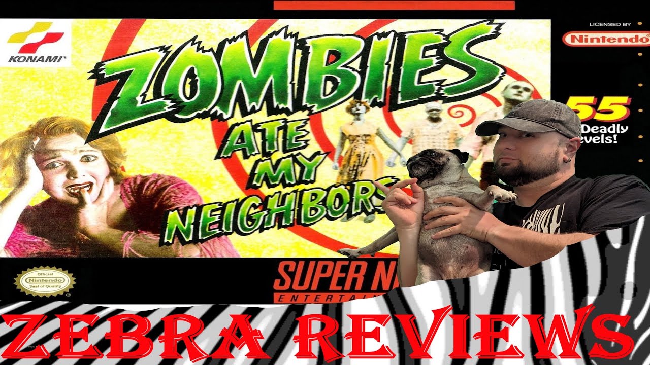 Zebra Games: E.10 Zombies ate my Neighbors - YouTube