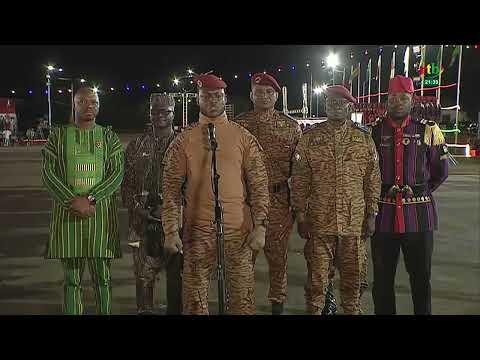 sortie des élèves officiers de l'AMGN : message du Camarade Capitaine Ibrahim Traoré