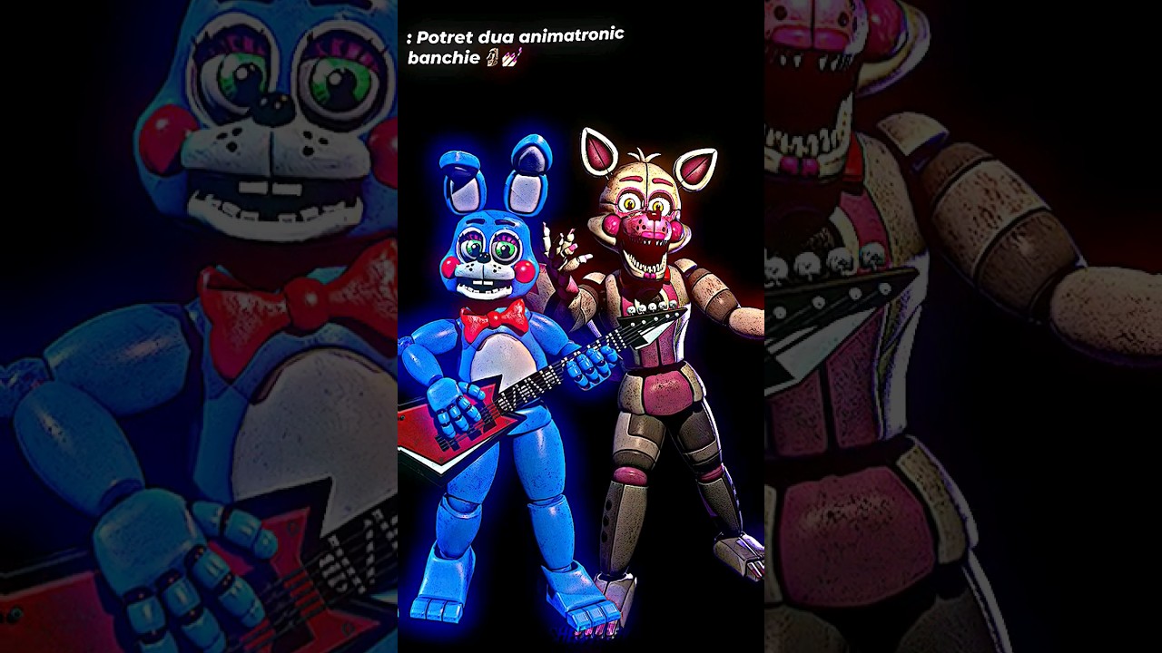 Potret 2 animatronic slayy 🗿💅🏻 || Jedag Jedug FNaF Funtime Foxy & Toy ...