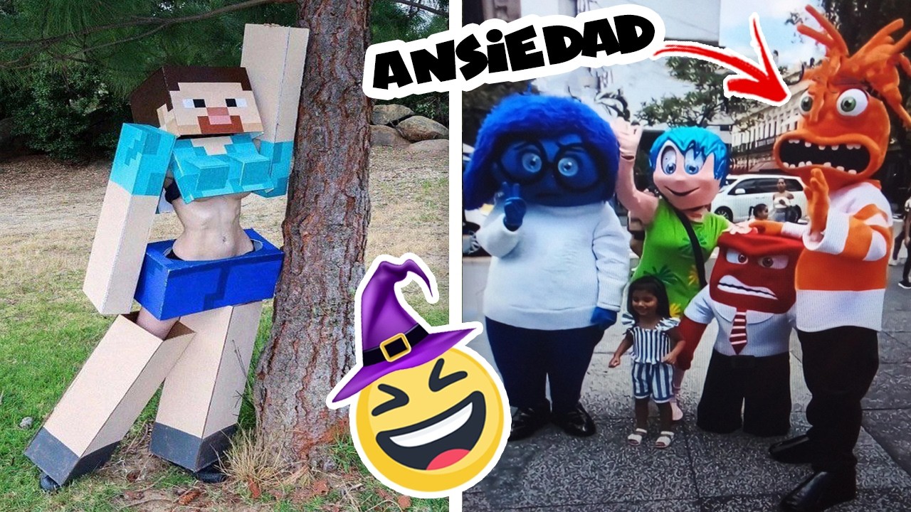 20 Disfraces de Halloween que dieron MAS RISA que MIEDO 🎃🧟 - YouTube