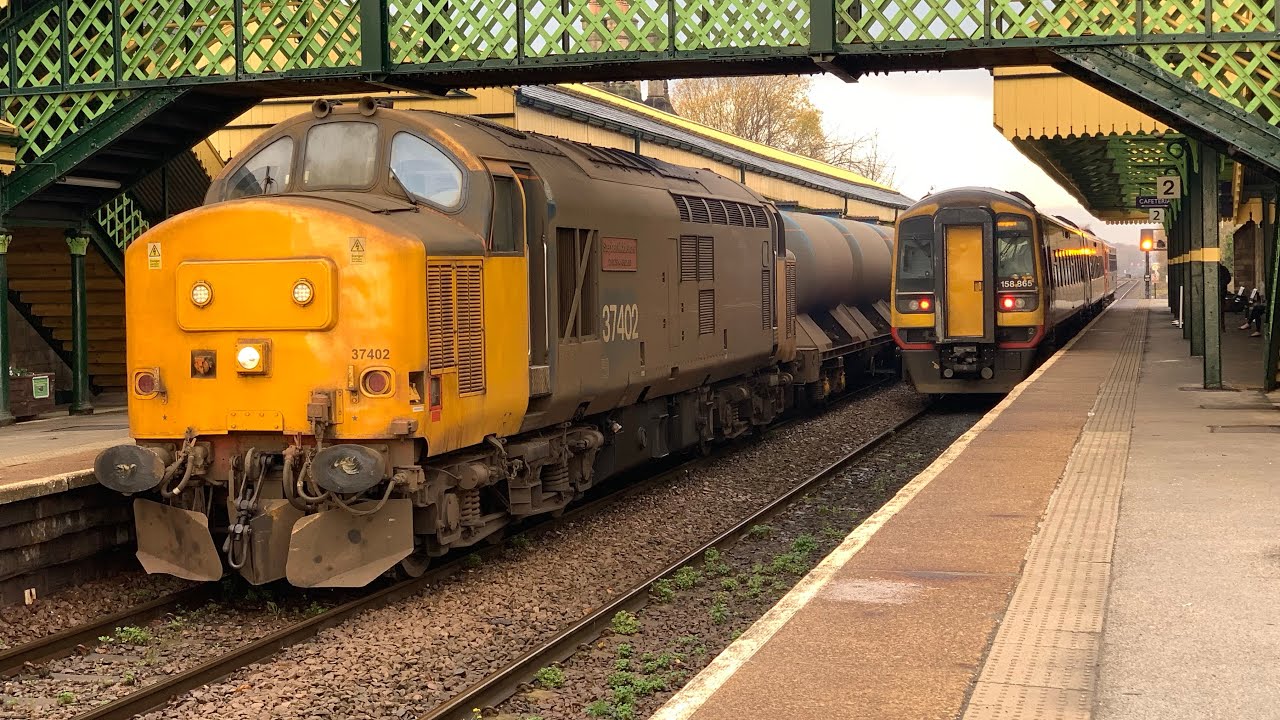 Trains at Worksop 8/12/20 - YouTube