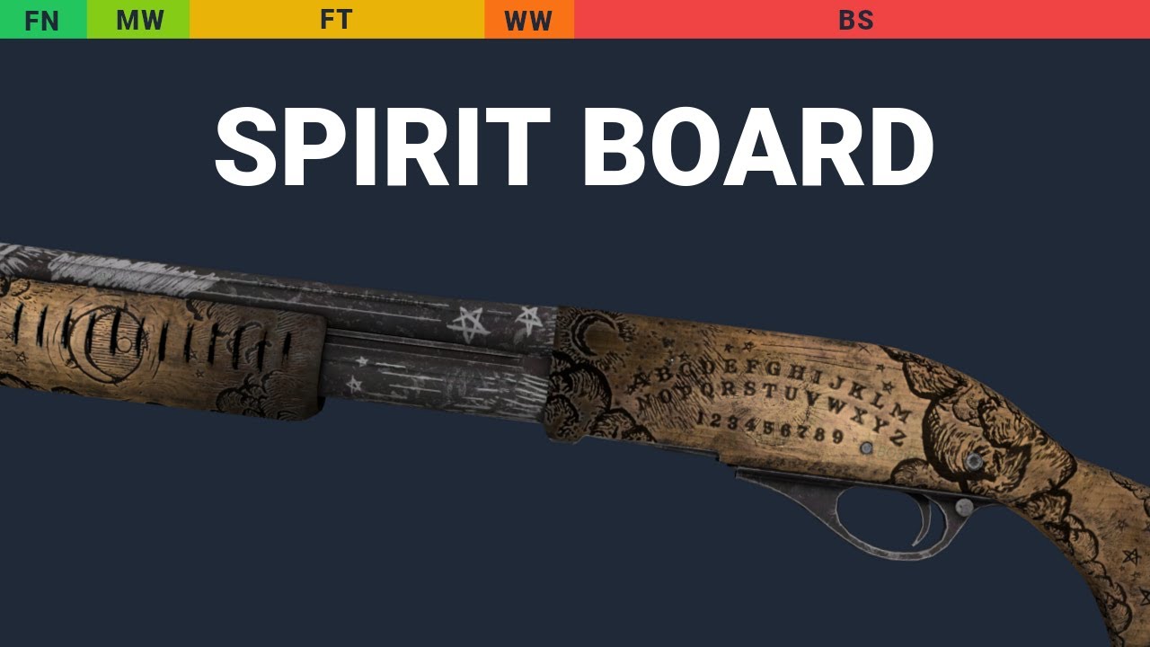 Sawed-Off Spirit Board - Skin Float And Wear Preview - YouTube