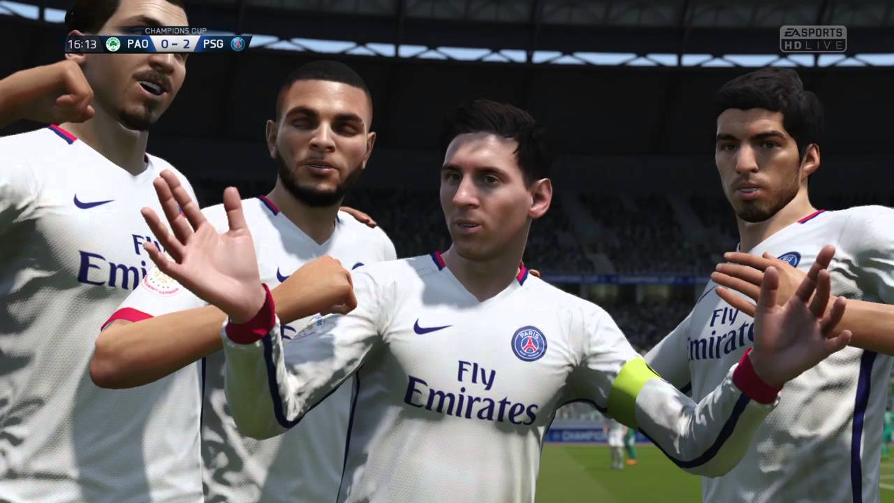 FIFA 16 Messi bicycle kick goal - YouTube