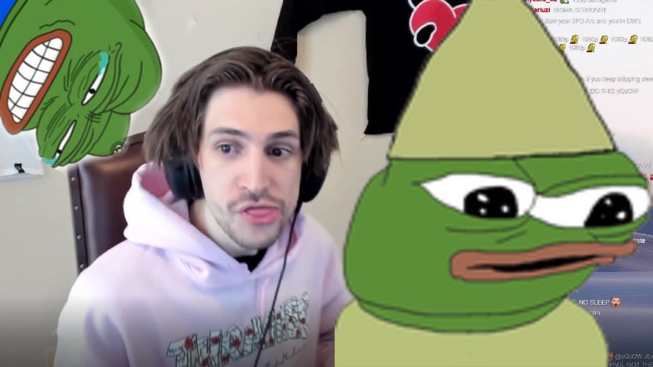 xQc FeelsDankMan Moment on Stream | xQc Funny Moment | 2021 - YouTube