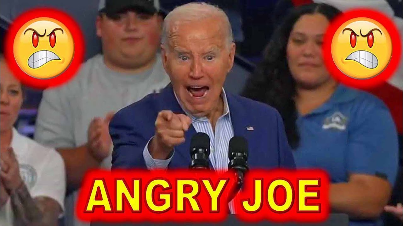 Angry Joe Biden YELLS & SCREAMS at Crowd in Ann Arbor Michigan Today ...