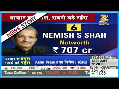Nemish S Shah, one of the biggest investors has a net worth of 707 ...