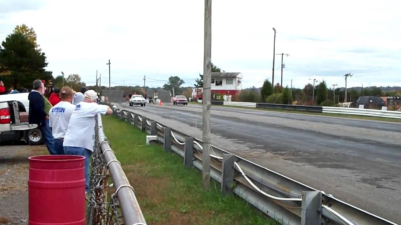 6.95 Motor Pass on 275/60 Drag Radials at 411 Dragway 10-25-09 - YouTube