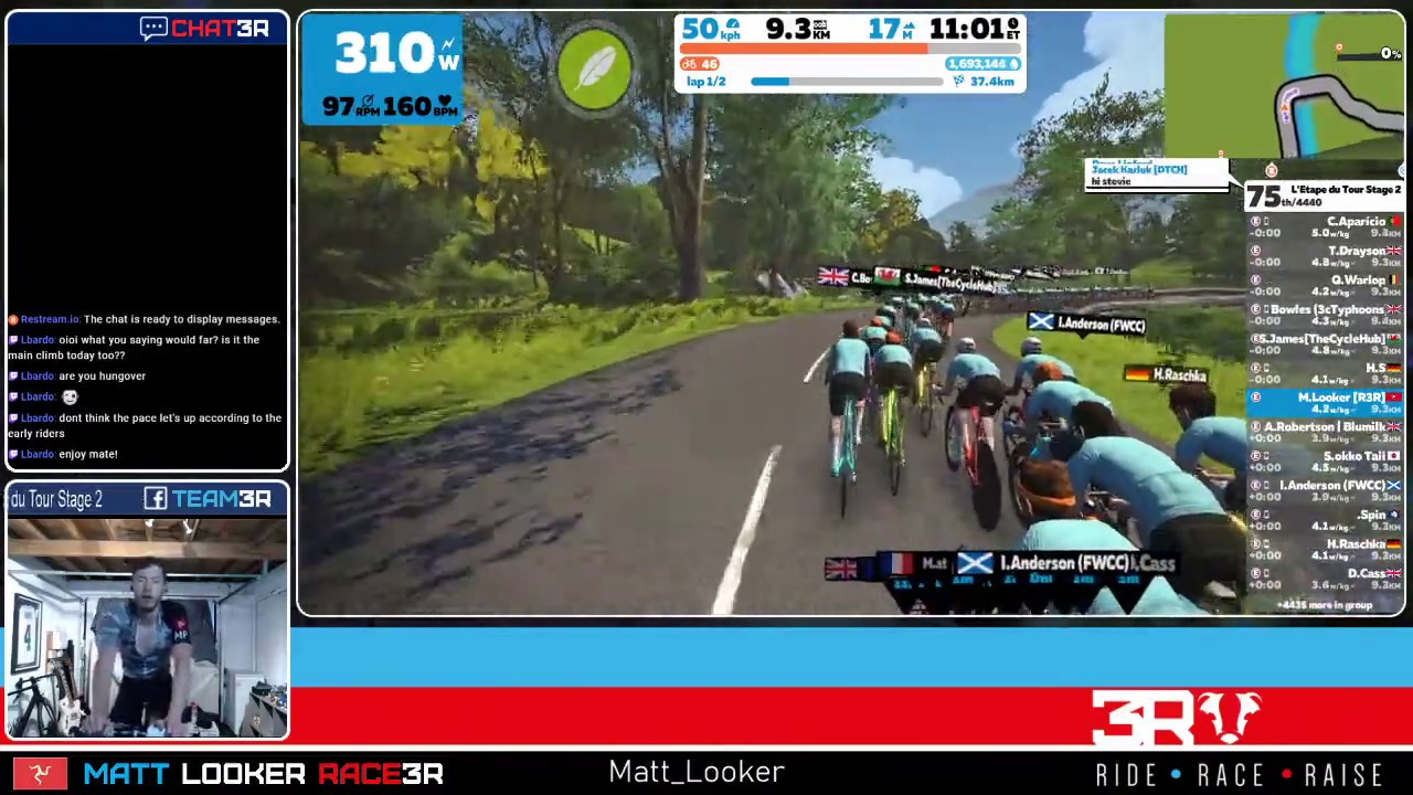 Zwift Live Stream - L'Etape du Tour - Stage 2 - YouTube