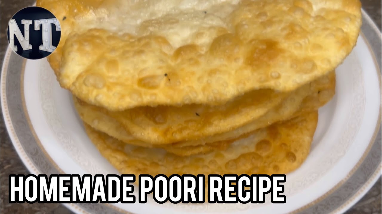 HOMEMADE POORI RECIPE || EVENING POORI RECIPE TAKE WITH TEA ...