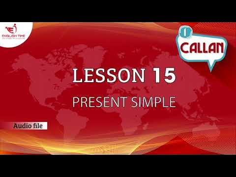 Lesson 15 | Part 6 | Homework Callan 1 (2021) | English Time - YouTube