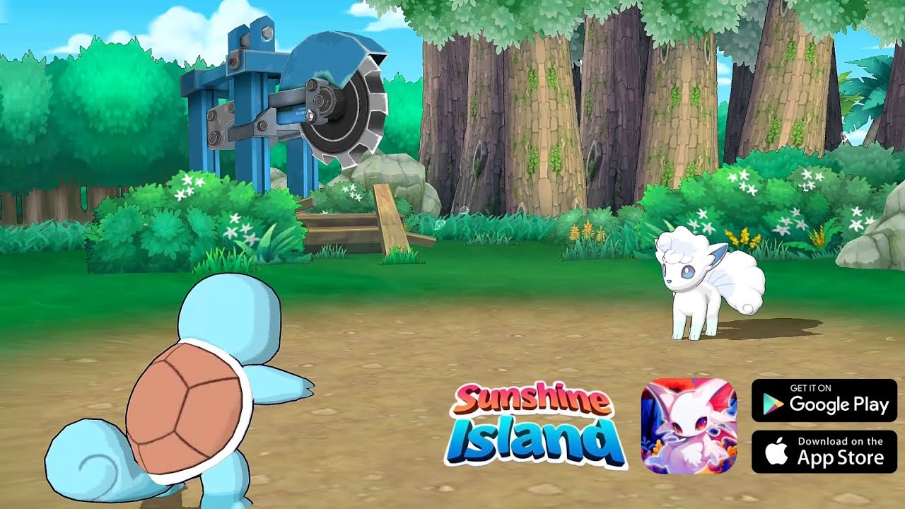 🔴 SUNSHINE ISLAND gameplay - Pokemon mobile RPG (Early access) android ...