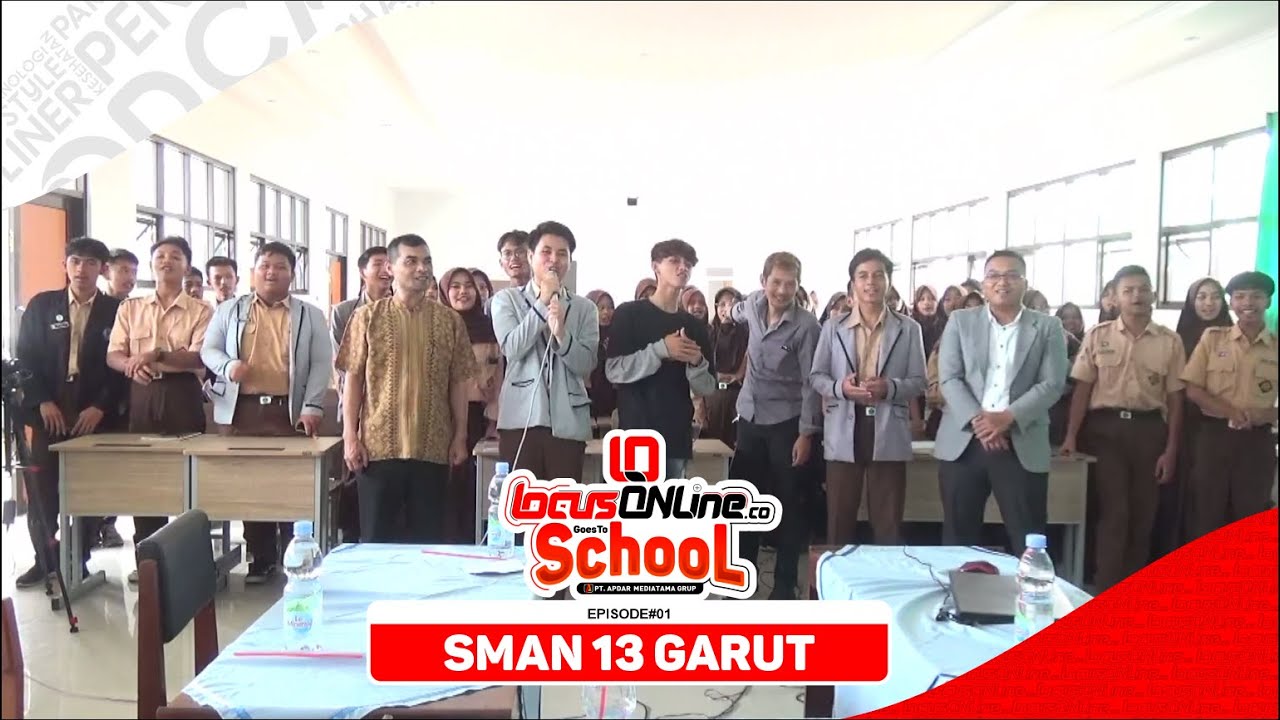LocusOnline Goes to School EPISODE#01 | SMAN 13 Garut | Antara Selfie ...