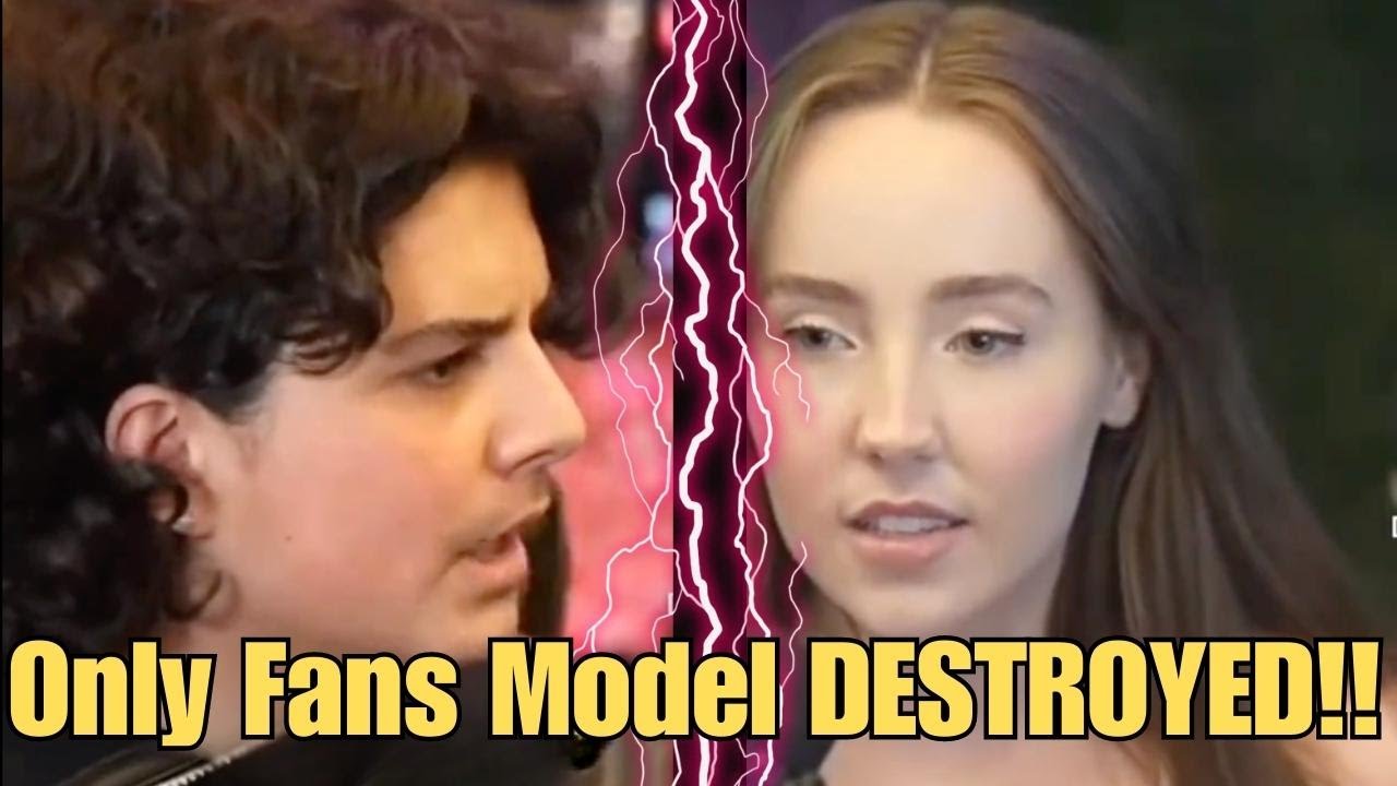 Only Fans Model Destroyed by Kid's Logic - YouTube
