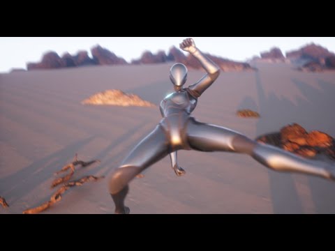 Cascadeur animation - Jump and kick - YouTube