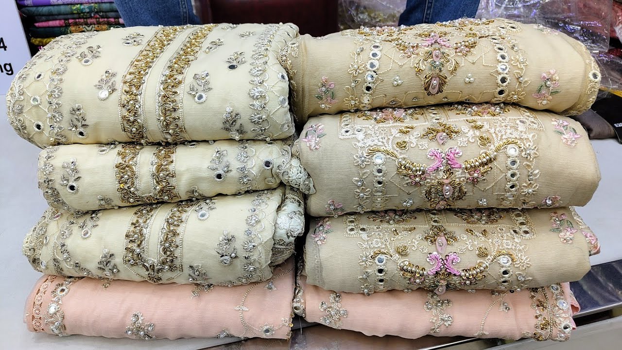 Luxurious Pakistani Stitched GUZEL party Dresses | Readymade Chiffon ...