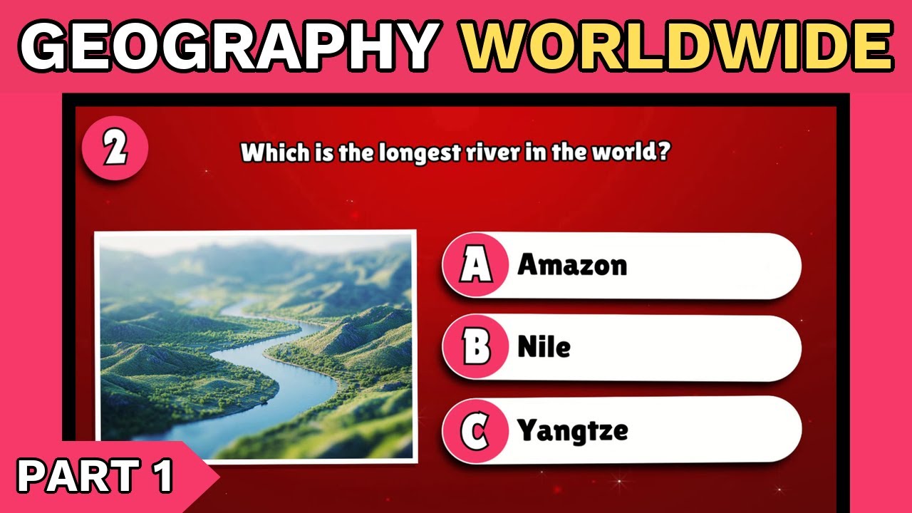 Ultimate Geography Worldwide Quiz | Test Your Knowledge with 10 Fun ...