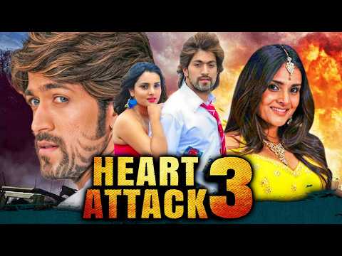 Heart Attack 3 | Yash Superhit Romantic Hindi Dubbed Movie | Ramya, Sharan, Sadhu Kokila