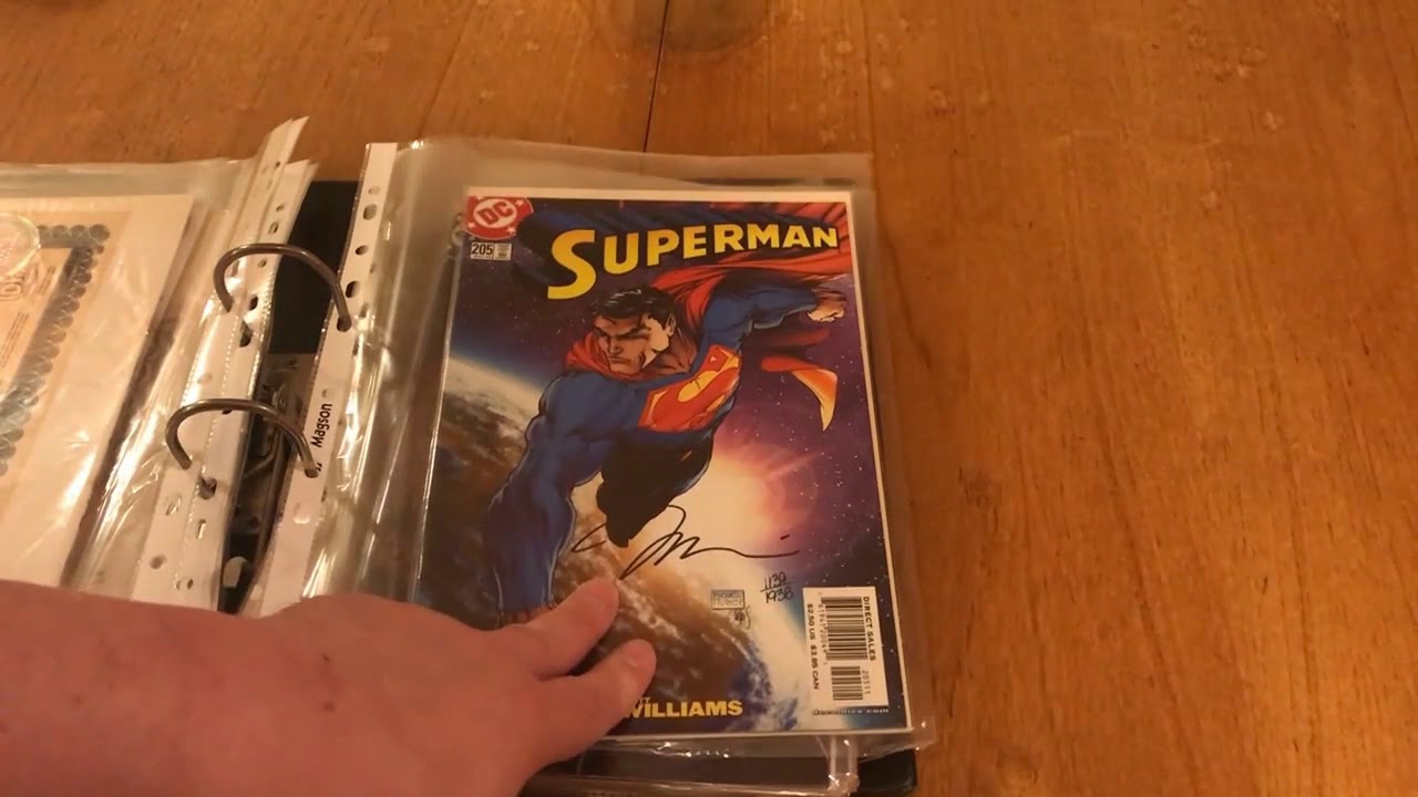 My Autograph Collection - Signed Comics - YouTube