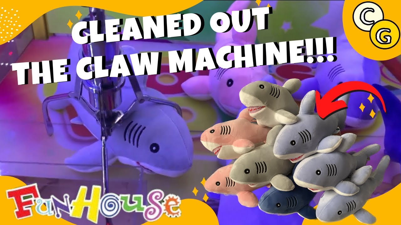I CLEANED OUT ALL THE SHARKS IN THE CLAW MACHINE IN THE PHILIPPINES ...