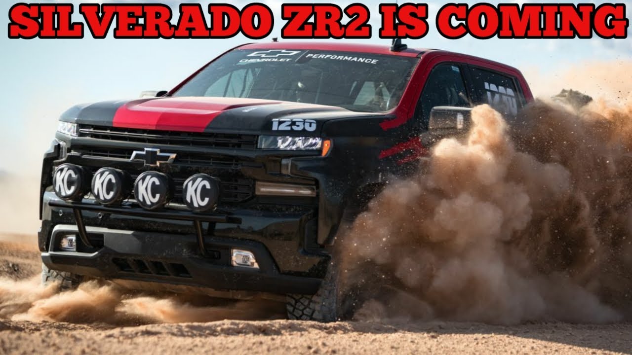 2022 Chevy SILVERADO ZR2 | Chevrolet's new Raptor and TRX fighter ...
