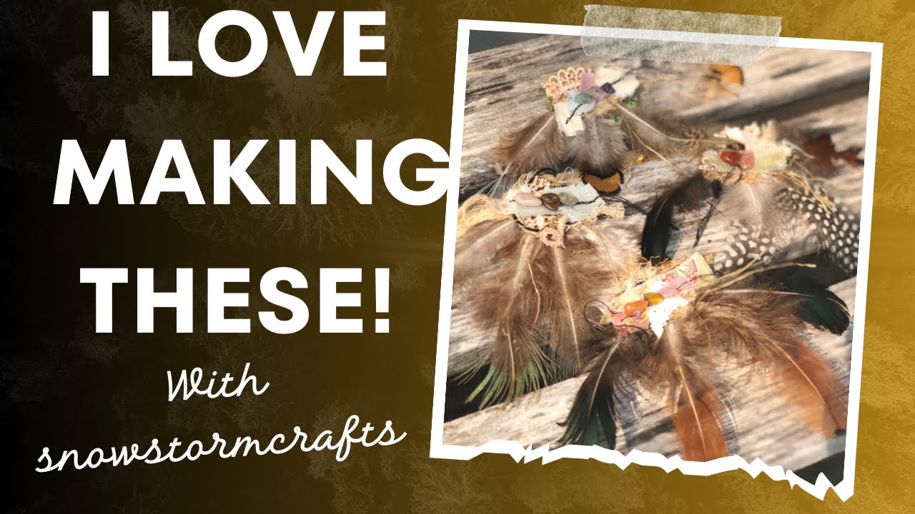 How I make feather clusters ~ beginner friendly ~ tip’s & tricks # ...